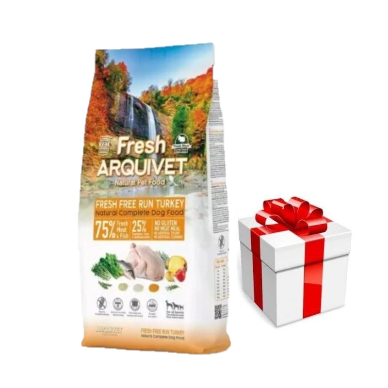 ARQUIVET FRESH - Poolniiske kalkuni- ja ookeanikala koeratoit 10 kg ...