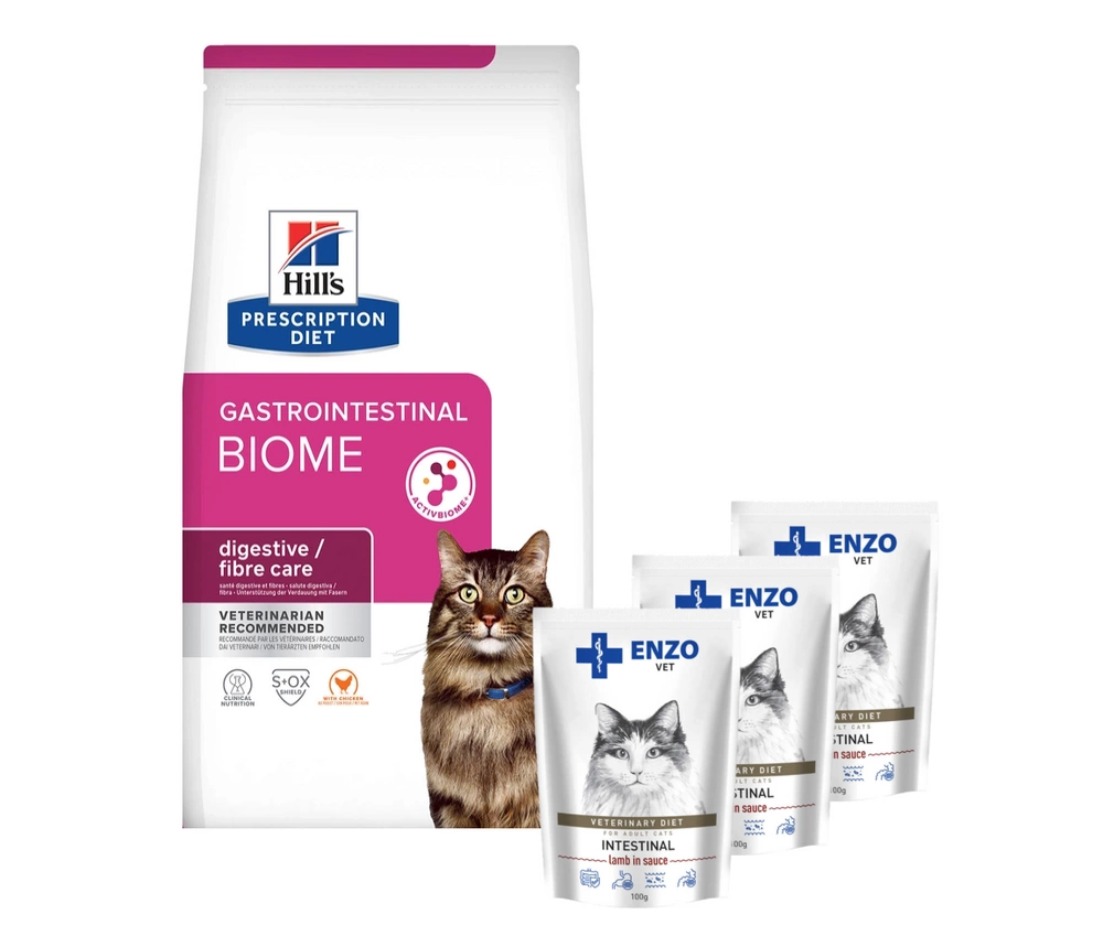 HILL'S PD Prescription Diet Feline Gastrointestinal Biome 3kg ...