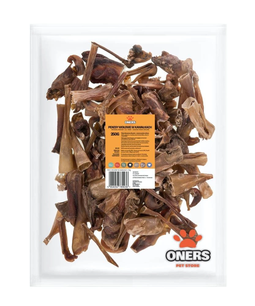 ONERS veiseliha peenised tükkidena 250g | ZooKaralyste lemmikloomapood